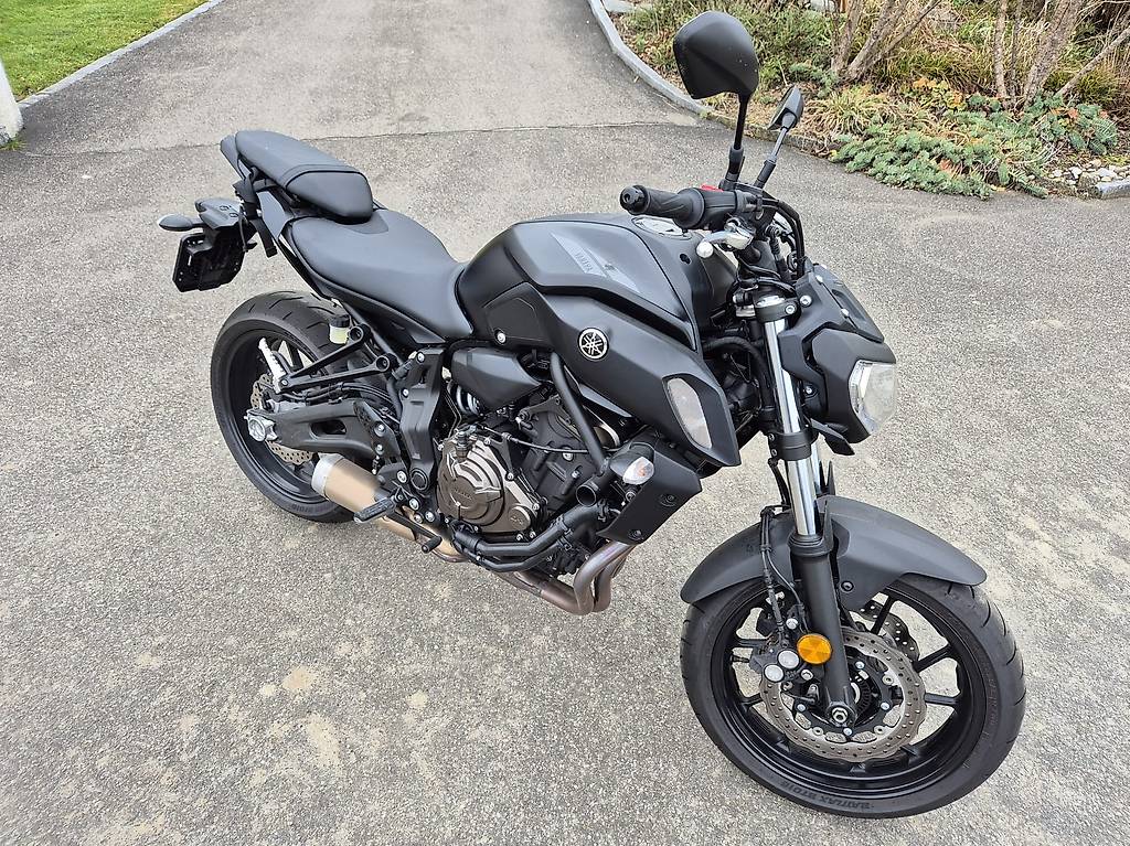 Motorrad Yamaha MT-07, schwarz matt im Kanton Thurgau - tutti.ch