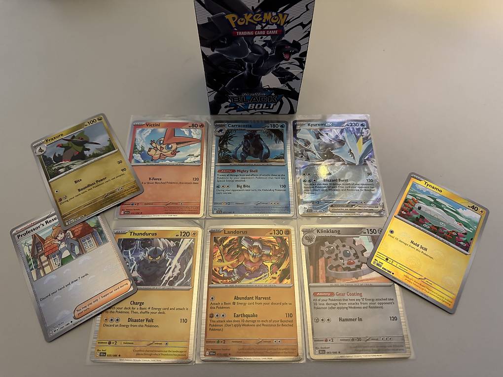 Pokemon Black Bolt BLK EN im Kanton Bern - tutti.ch