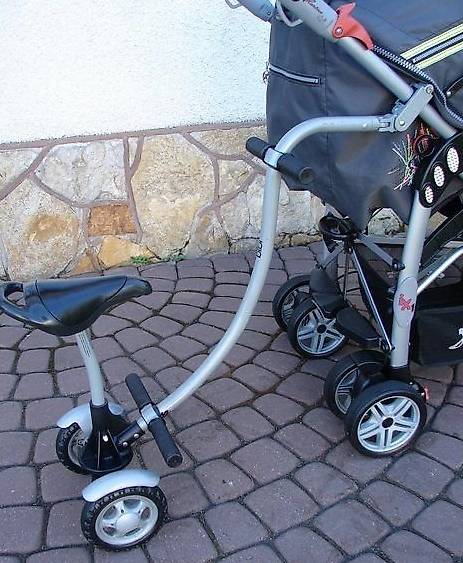 Ab nach Draussen mit dem Bibi Swiss Strolli Sitz Kiddyboard im Kanton ...