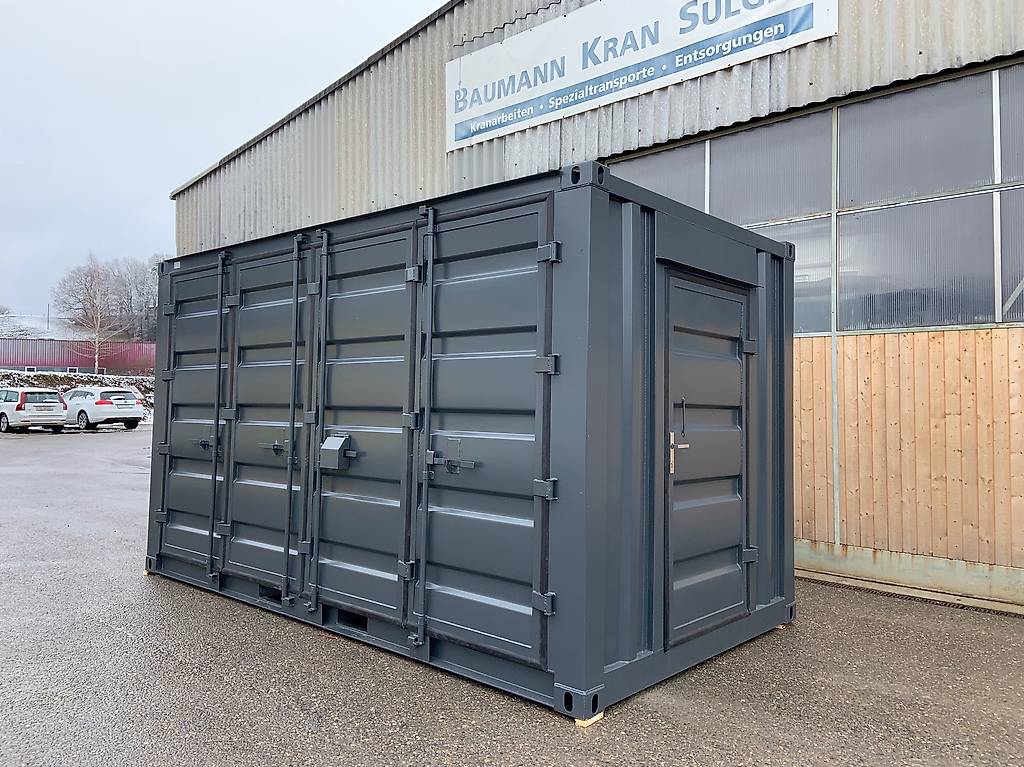 15' Lagercontainer Open Side, Container, Garage, Lagerraum! im Kanton ...