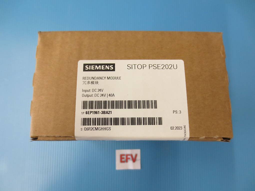 Siemens SITOP Netzteil 24VDC 40A Retundant 6EP1961-3BA21 OVP im Kanton ...