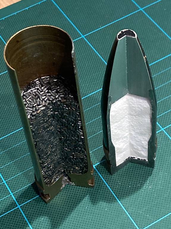 30mm Schnittmodel ADEN/DEFA Luftwaffe Mirage Hunter Canton Zurich ...