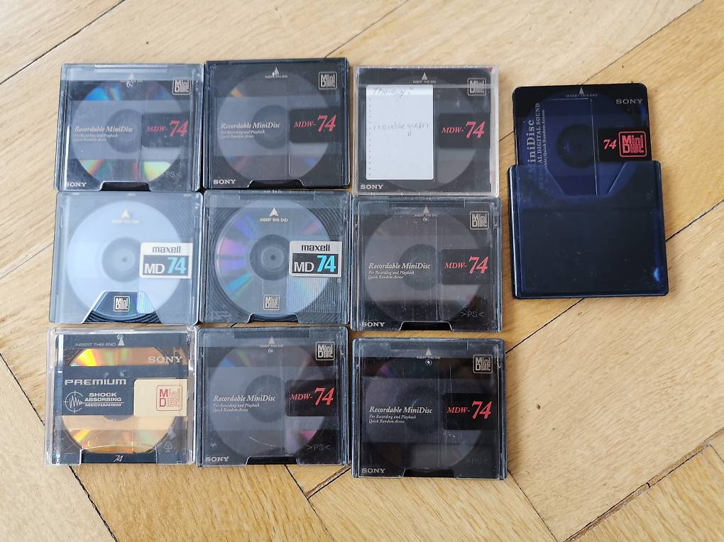 10 Mini Disc Sony Maxell im Kanton Bern - tutti.ch