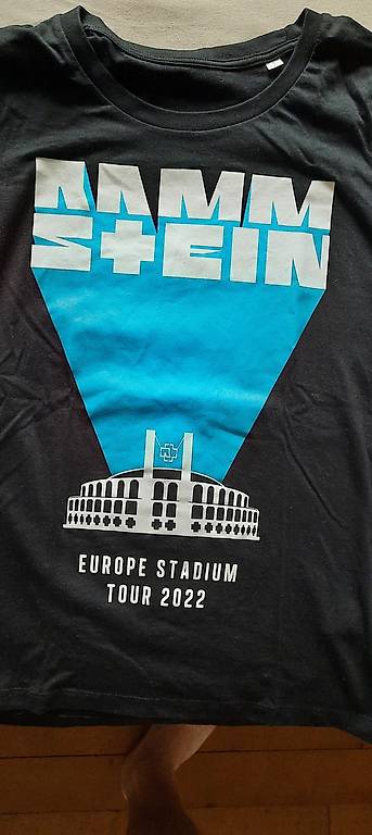 Rammstein Europe Stadium Tour 2022 Shirt Canton Basel-Landschaft - tutti.ch