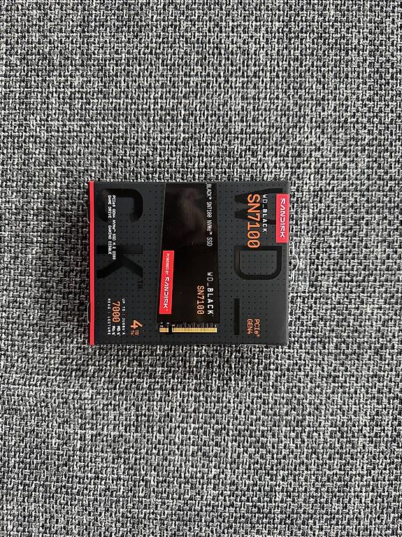 WD Black SN7100 4TB SSD NVME M.2 2280 im Kanton Zürich - tutti.ch