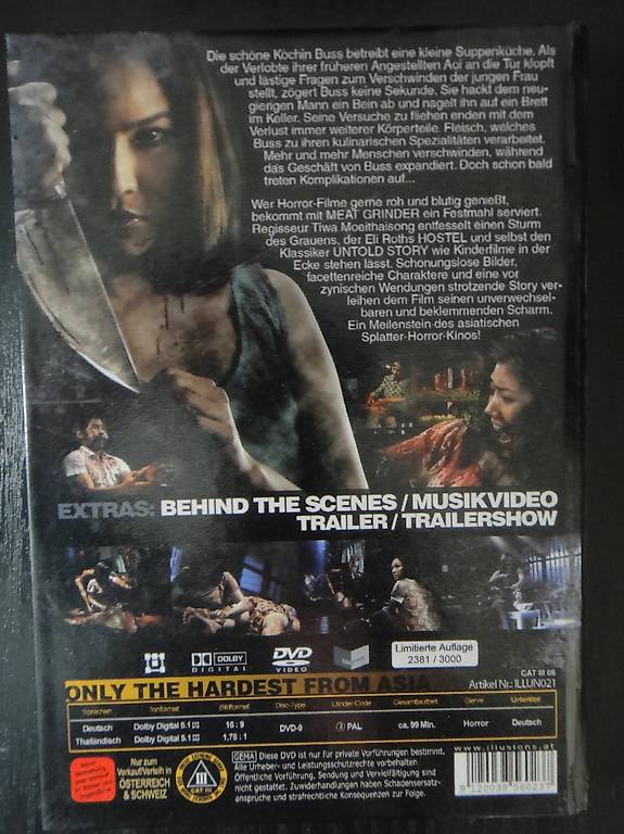 Meat Grinder Horror/Gore/Splatter-DVD im Kanton Zürich - tutti.ch