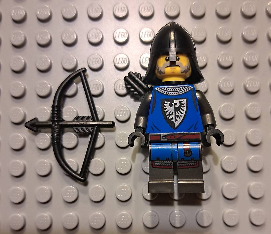 LEGO Minifigur Black Falcon Ritter - Bogenschütze im Kanton Zürich ...