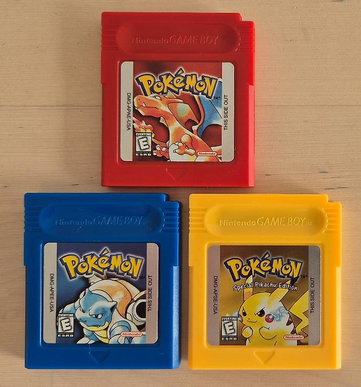 X3 Pokemon - Nintendo Game Boy - Englische Version im Kanton Wallis ...