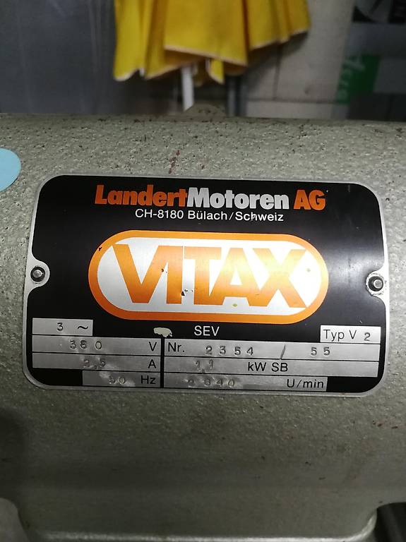 VITAX V2 Bandschleifmaschine Schweizer Qualität !! im Kanton Thurgau ...