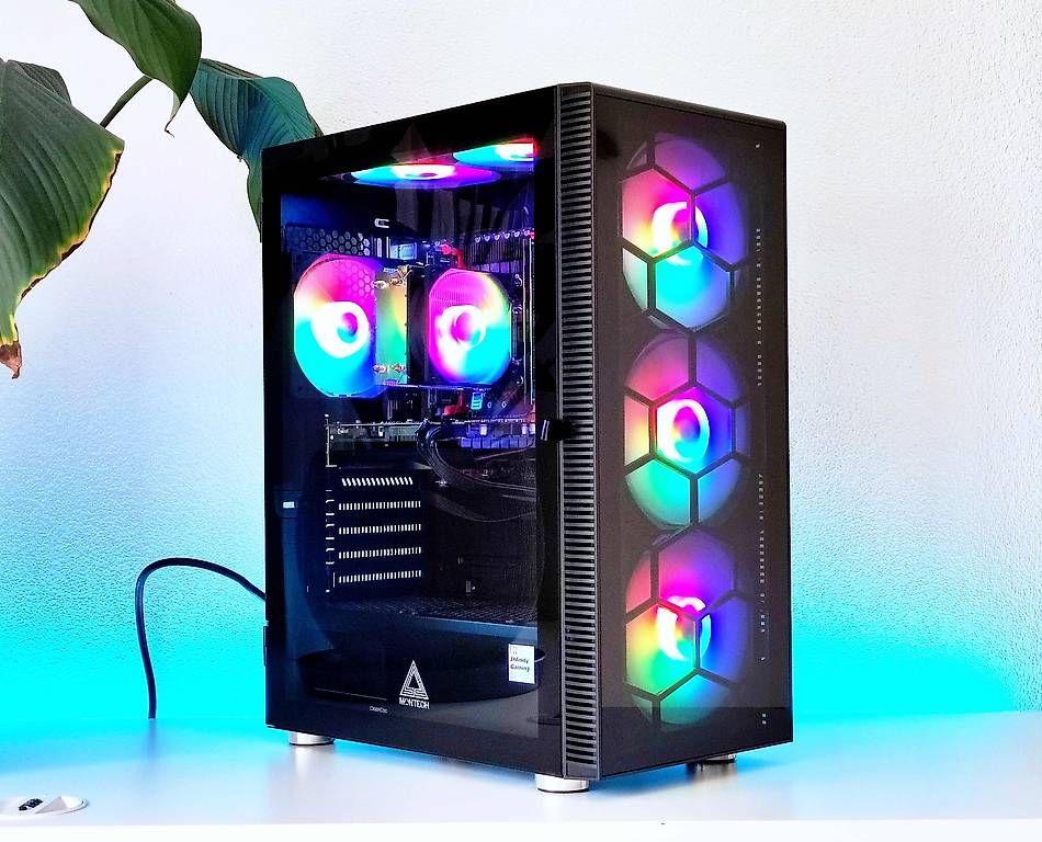 AMD Gaming PC/ 32GB Ram 1TB SSD /Fortnite,GTA,CS2... Win11 Cantone Uri ...