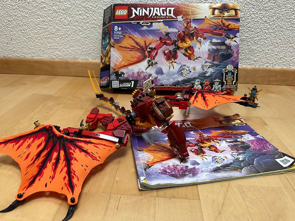 Lego Ninjago Legacy Fire Dragon Attack 71753 im Kanton Luzern - tutti.ch