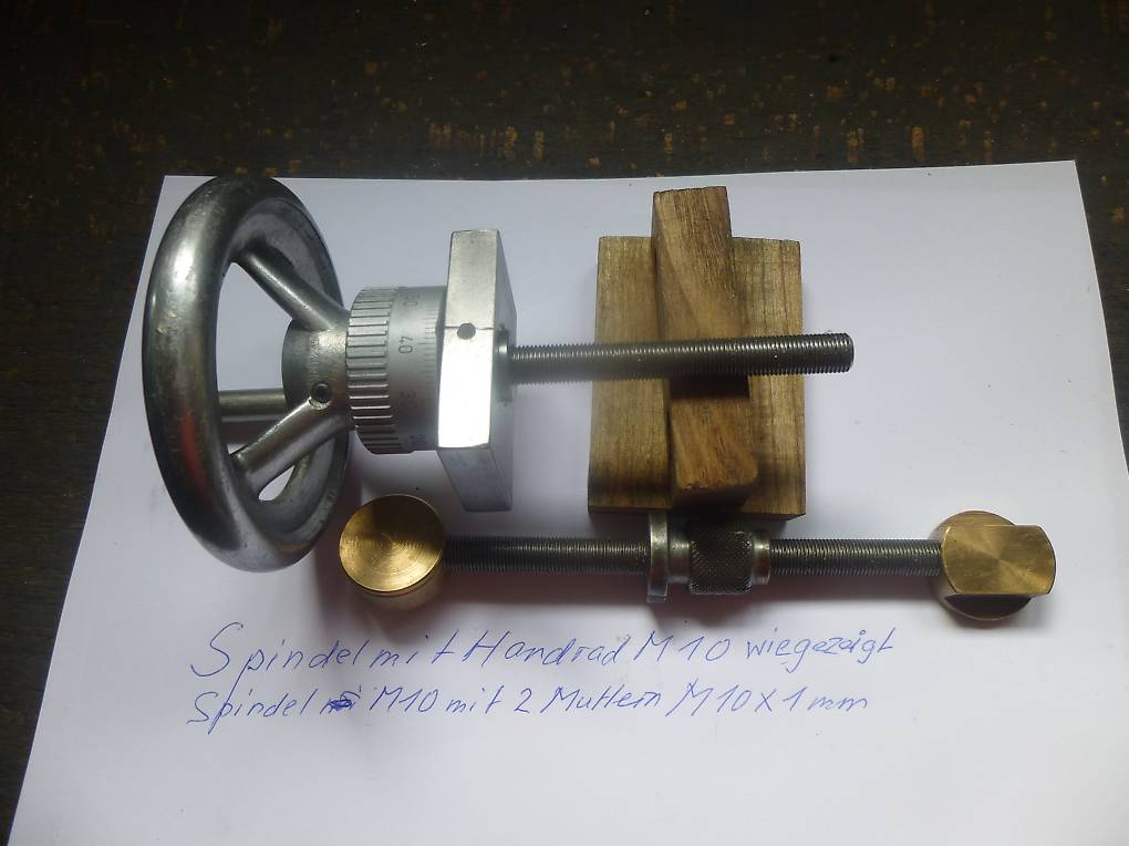 Spindel M10X1 mit Handrad im Kanton Bern - tutti.ch