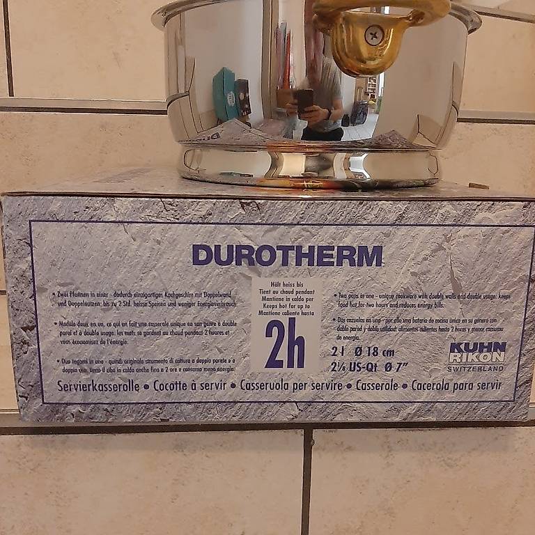 Pentola/Casseruola Kuhn Rikon Durotherm NUOVA, MAI USATA Cantone Ticino ...