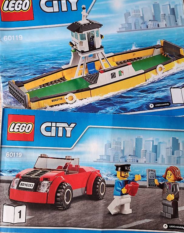 Lego City 60119 Autofähre im Kanton Glarus - tutti.ch