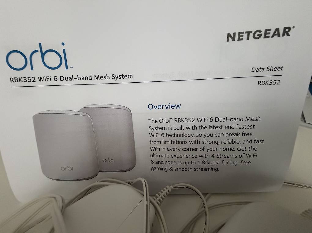 Orbi AX1800 WiFi 6 Dual-band Mesh Router (RBR350) im Kanton Zürich ...