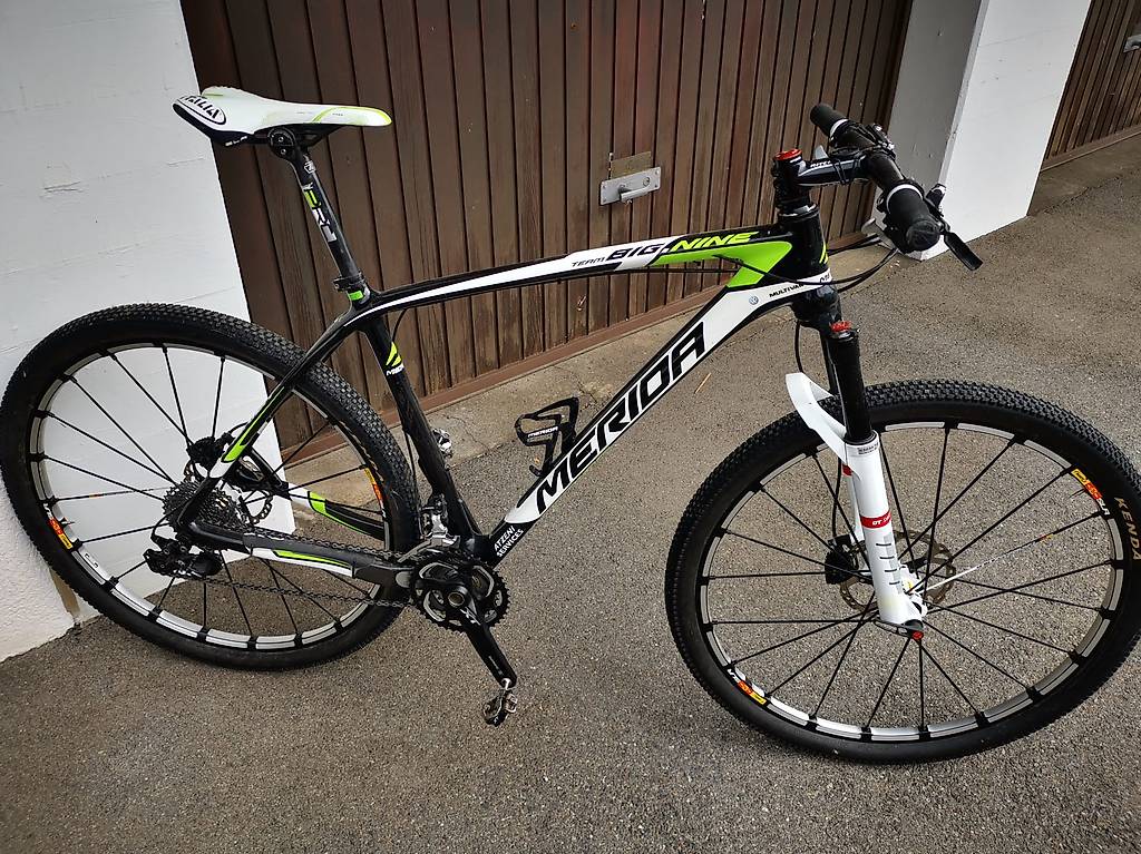 Mountainbike von Merida Big Nine Team Cantone Svitto - tutti.ch