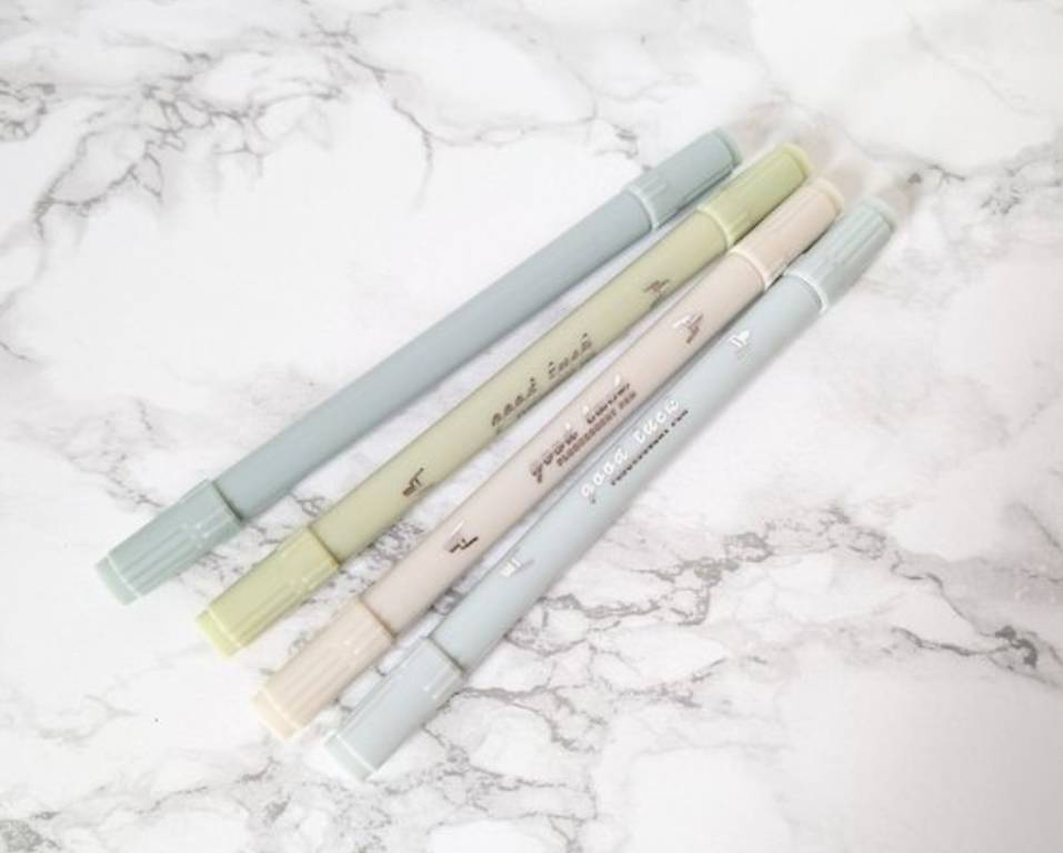 4er Set Pastell Textmarker Grüntöne - NEU im Kanton St. Gallen - tutti.ch