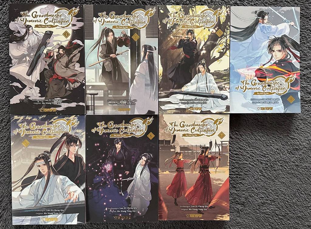 Mangas Grandmaster Demonic Cultivation Band 1 - 7 deutsch im Kanton ...