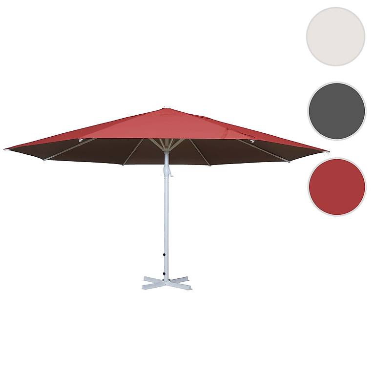 Sonnenschirm Meran II Ø5m Alu 28kg rot (Gratis Versand) im Kanton ...