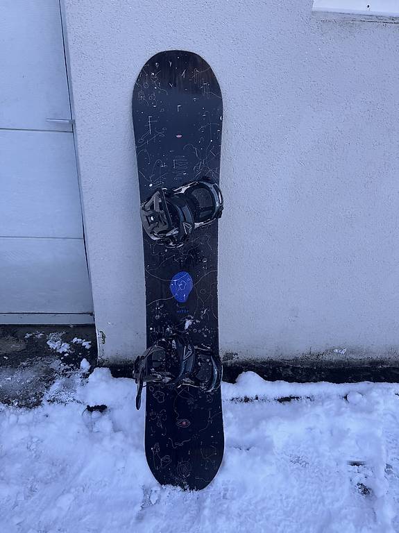 Nitro T1 Snowboard 158W mit Bindung und Boots im Kanton Thurgau - tutti.ch