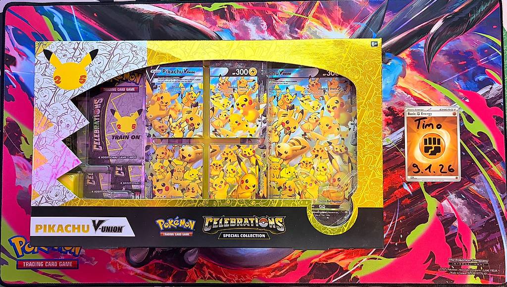 Celebrations Special Collection: Pikachu V-UNION im Kanton Basel-Stadt ...