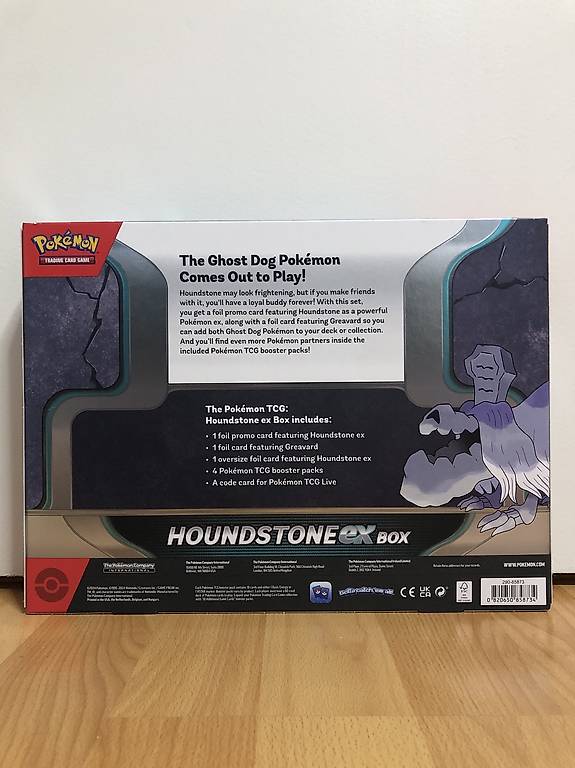 Pokemon TCG Houndstone ex Box EN Canton Zurich - tutti.ch