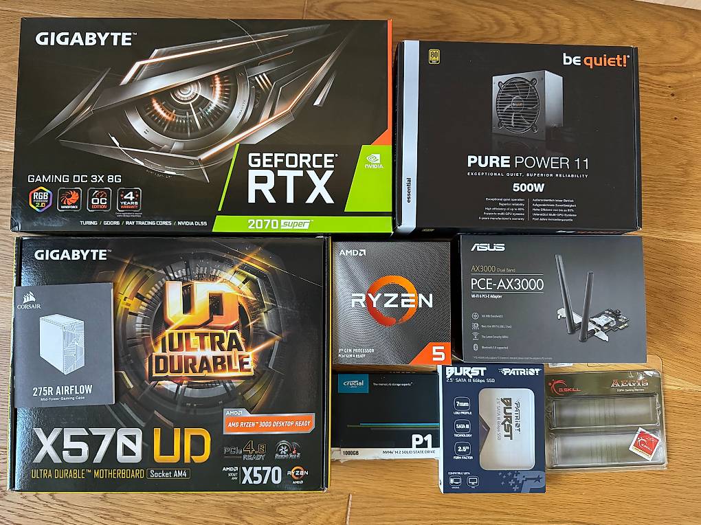 Gaming PC mit Ryzen 5 3600, RTX 2070 Super Gaming OC, etc. im Kanton ...