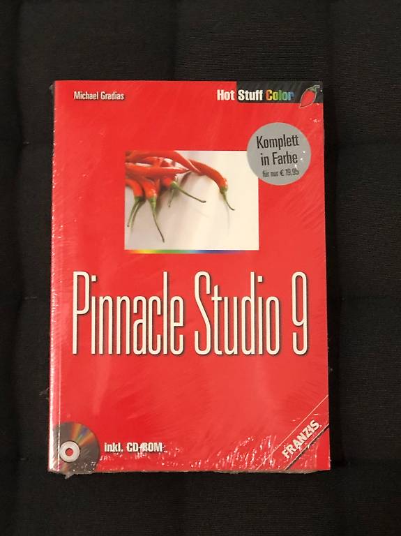 Pinnacle Studio 9 - Franzis Hot Stuff + CD originalverpackt im Kanton Zürich - tutti.ch