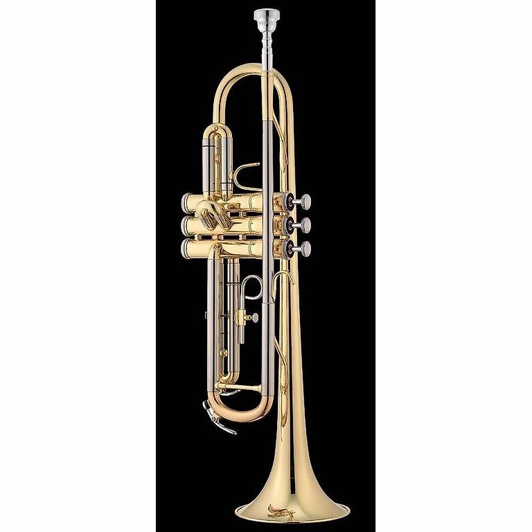 Jupiter Bb Trompete JTR701Q goldfarbig lackiert mit Softcase im Kanton ...