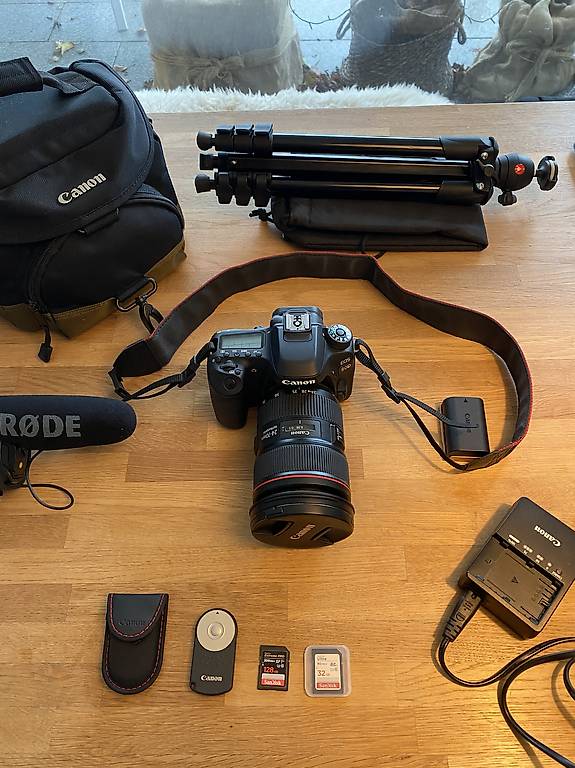 Canon EOS 80D + EF 24-70mm f/2.8L II USM + RØDE VideoMic Pro im Kanton ...