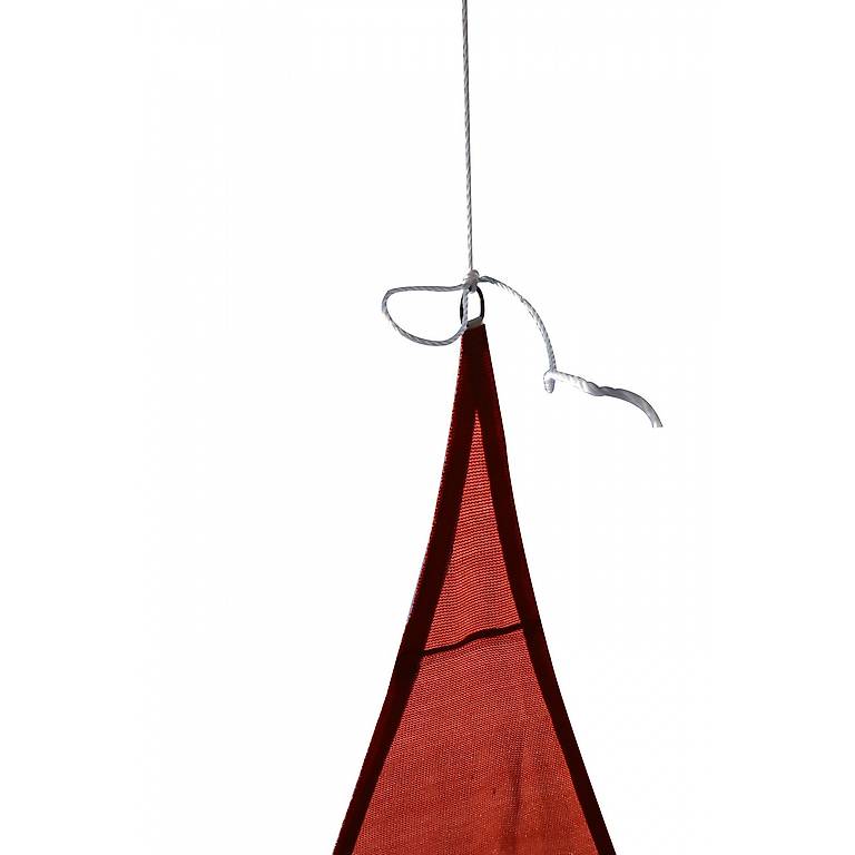 Sonnensegel Dreieck 3x3x3 m rot (Gratis Versand) Cantone Lucerna - tutti.ch