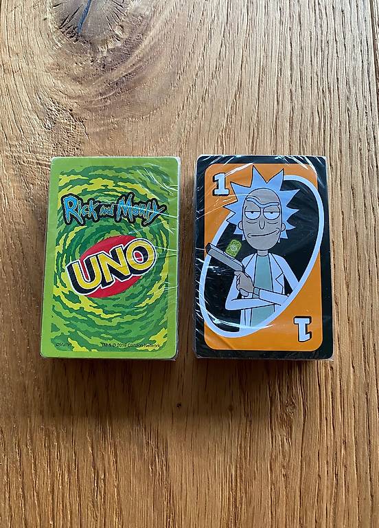 Rick and Morty Uno Kartenspiel NEU im Kanton St. Gallen - tutti.ch