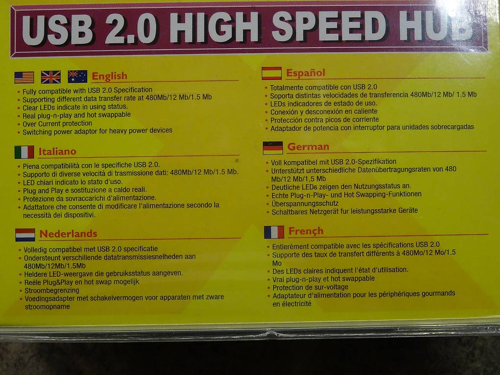 Maxxtro USB 2.0 HIGH SPEED HUB im Kanton Basel-Landschaft - tutti.ch