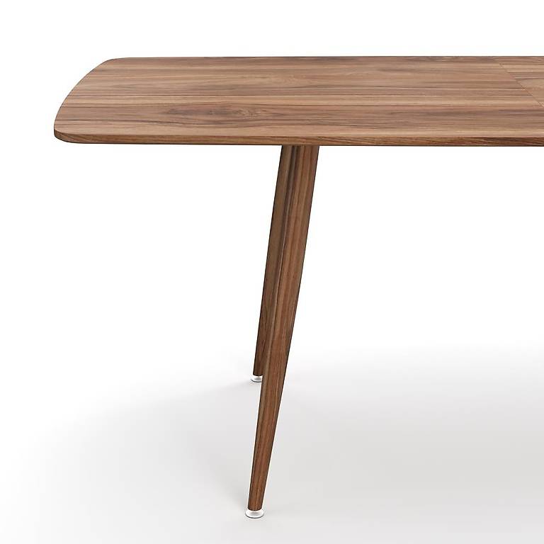 Esstisch ausziehbar SOPHIE 180 - 210 x 90 cm dunkelbraun im Kanton ...