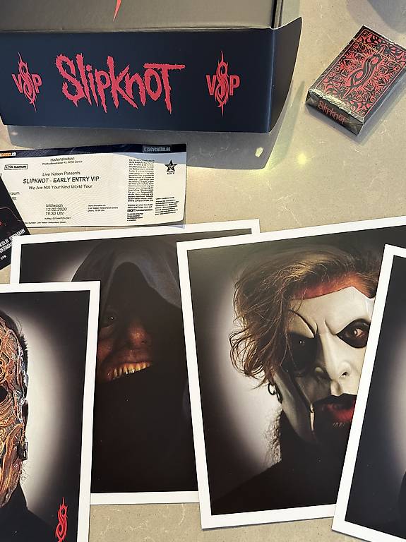Slipknot VIP Packet We Are Not Your Kind World Tour SELTEN im Kanton ...