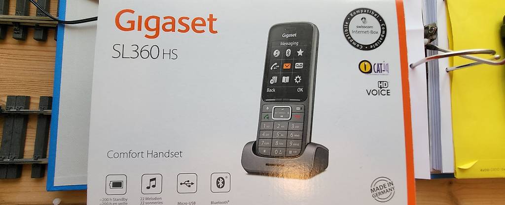 Swisscom Festnetz Telefon Gigaset SL360 HS im Kanton Luzern - tutti.ch