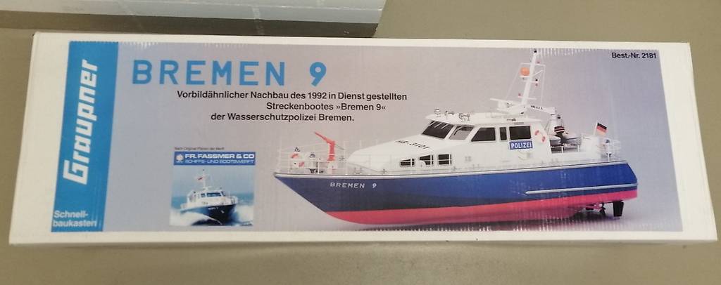 Graupner Polizei Boot Wasserschutz Polizei Bremen 9 im Kanton Bern ...