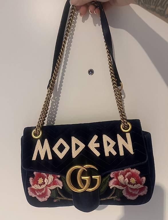 Gucci marmont Flower Bag medium im Kanton Zürich - tutti.ch