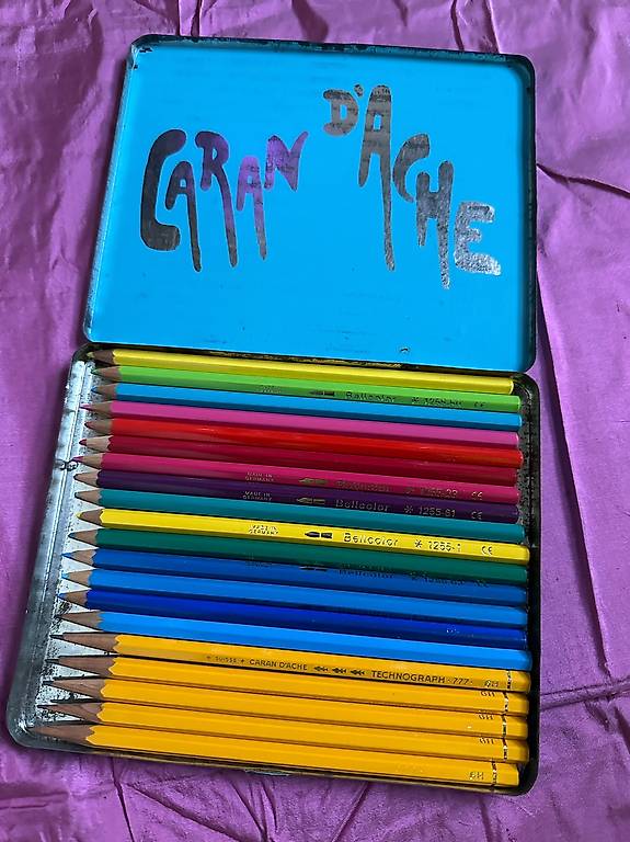 Blechschachtel für Carane D Ache Farbstifte Cantone Berna - tutti.ch