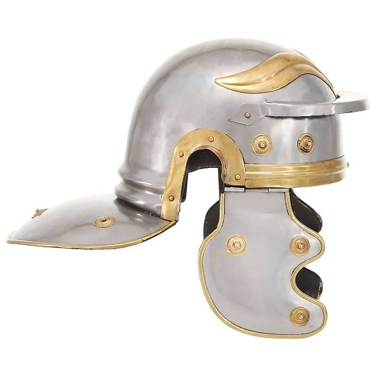 Neu!! Römischer Soldaten-Helm Antik Replik für LARP Silbern im Kanton ...