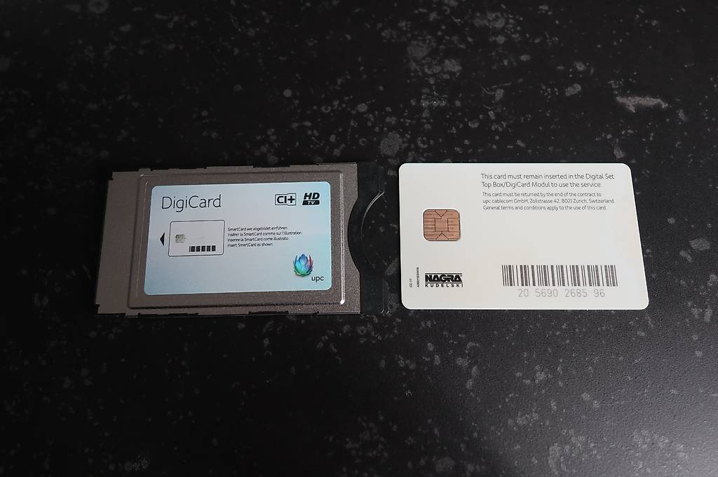 CI+ Modul von UPC mit DigiCard im Kanton Zürich - tutti.ch