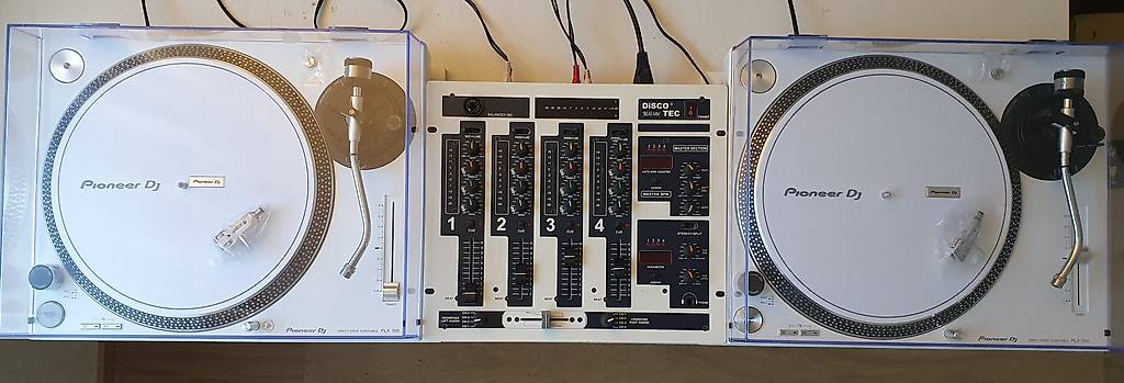 Pioneer DJ PLX-500, 2 Stück Plattenspieler mit Mixer(DJ-Set) Cantone ...