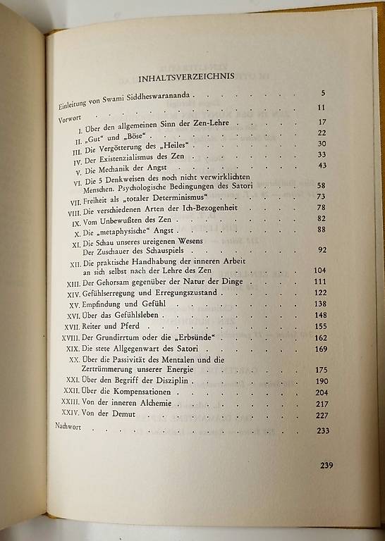 RARITÄT! Die Hohe Lehre des Zen-Buddhismus von Hubert Benoit im Kanton ...