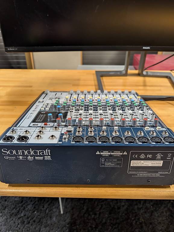 Soundcraft Signature 12 - Analog Mixer mit FX Cantone Zurigo - tutti.ch
