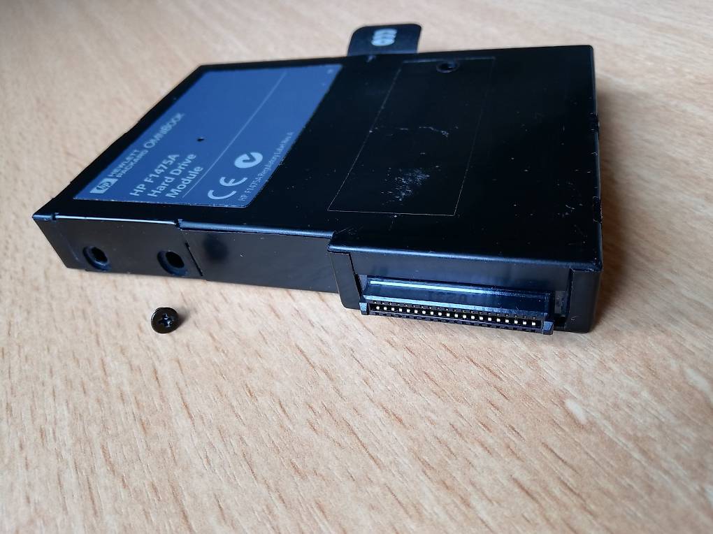 2.5" IDE HDD Caddy + HDD Konnektor für HP OmnoBook - F1475A Canton ...