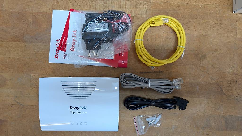 Draytek Vigor 166 DSL / G-fast Modem/ Router, mit Garantie im Kanton ...