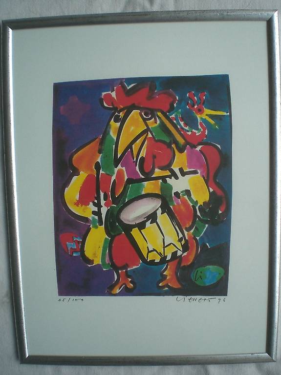 Walter Lienert : Fasnacht sign./num. Litho, Basler Künstler im Kanton ...