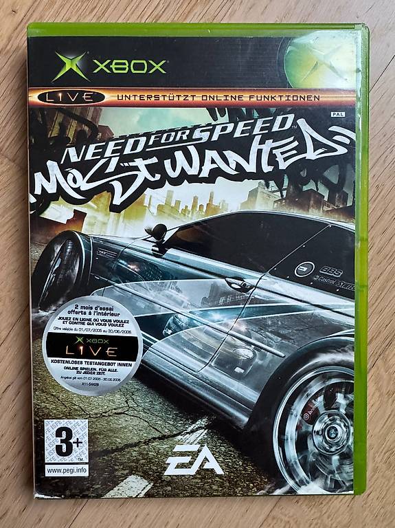Need for Speed Most Wanted (XBox Game) - Klassiker / Retro im Kanton ...