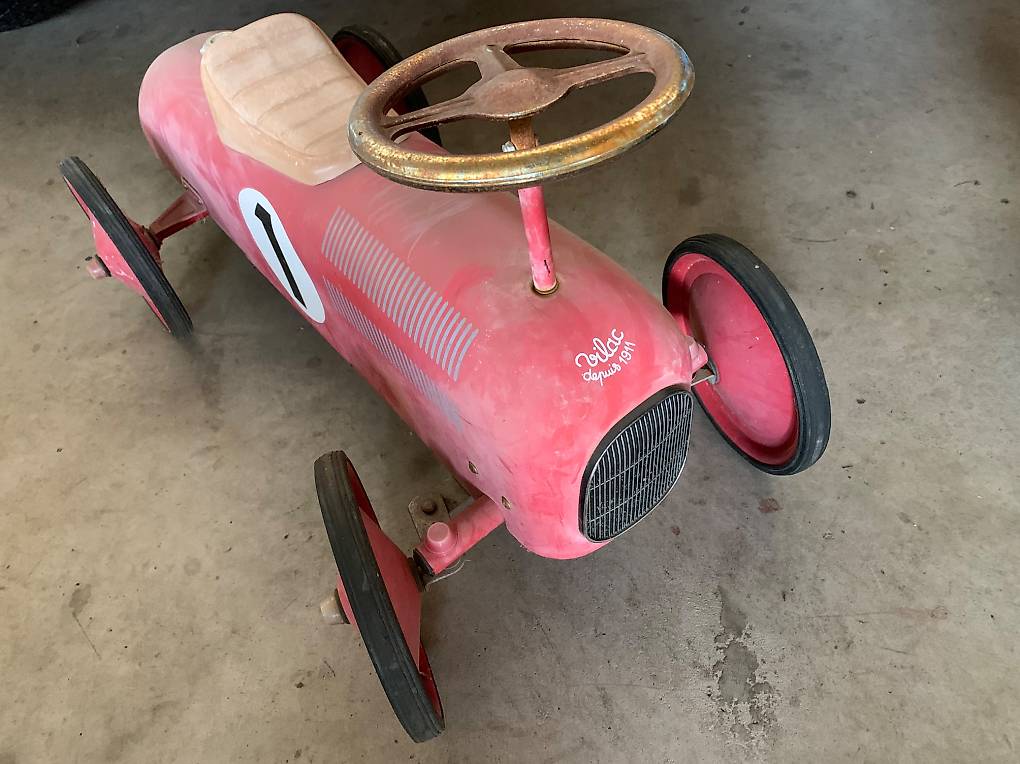 Vintage Retro Laufauto Tretauto für Kinder im Kanton Zürich - tutti.ch