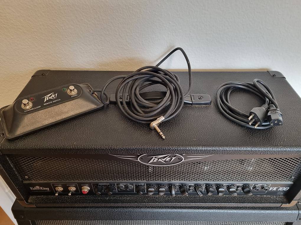 Peavey Valve King 100 Top + Box im Kanton Zürich - tutti.ch